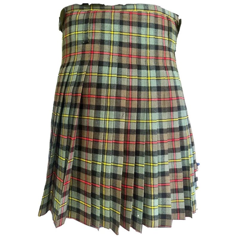 Scottish Traditional Macleod of Harris Weathered 8 Yard Heavy Weight Tartan Kilt Men's Handmade ...