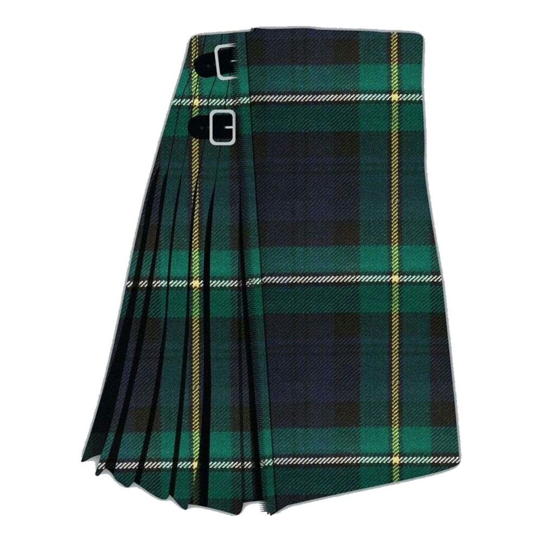 Scottish Traditional Campbell of Argyll Modern 8 Yard Heavy Weight Tartan Kilt - Men's Handmade ...