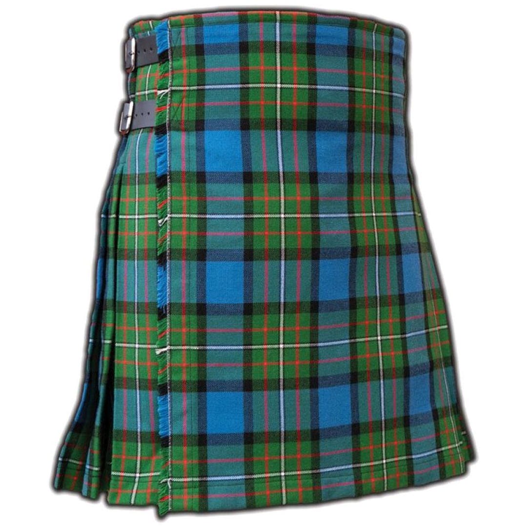 Scottish Traditional Ferguson 8 Yard Heavy Weight Tartan Kilt - Men's ...