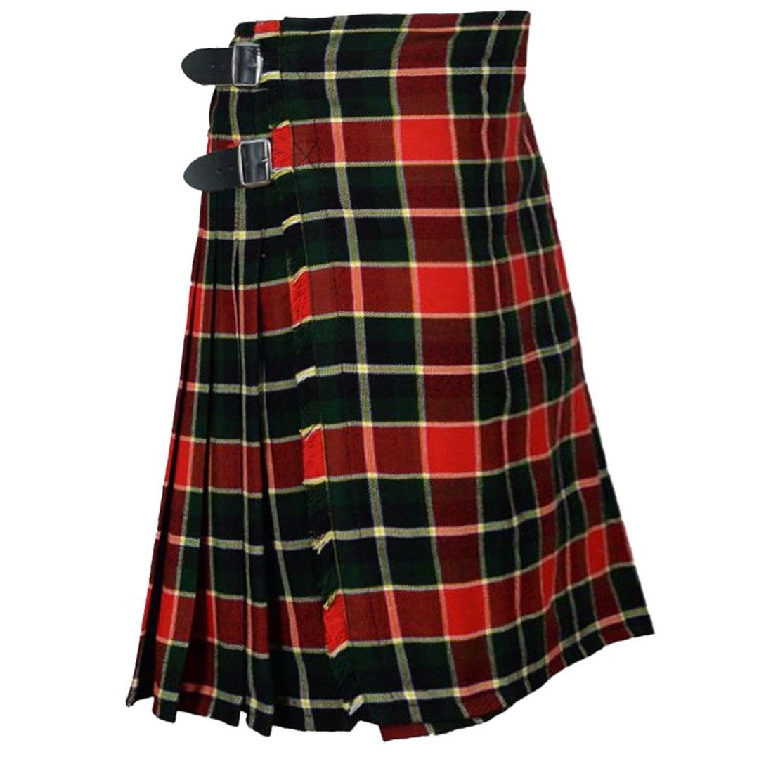 Scottish Traditional Maclachlan Hunting 8 Yard Heavy Weight Tartan Kilt ...