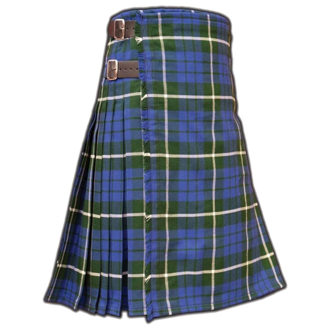 Scottish Traditional Hamilton Green Hunting 8 Yard Heavy Weight Tartan ...