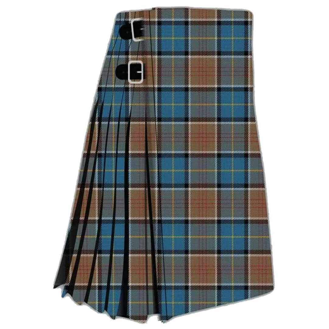 Scottish Traditional Flint 8 Yard Heavy Weight Tartan Kilt - Men's ...