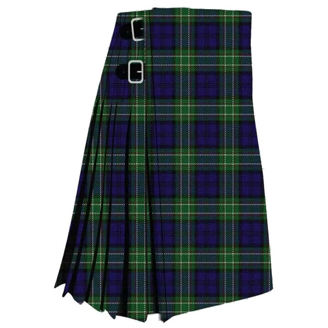 Scottish Traditional Allen 8 Yard Heavy Weight Tartan Kilt - Men's ...