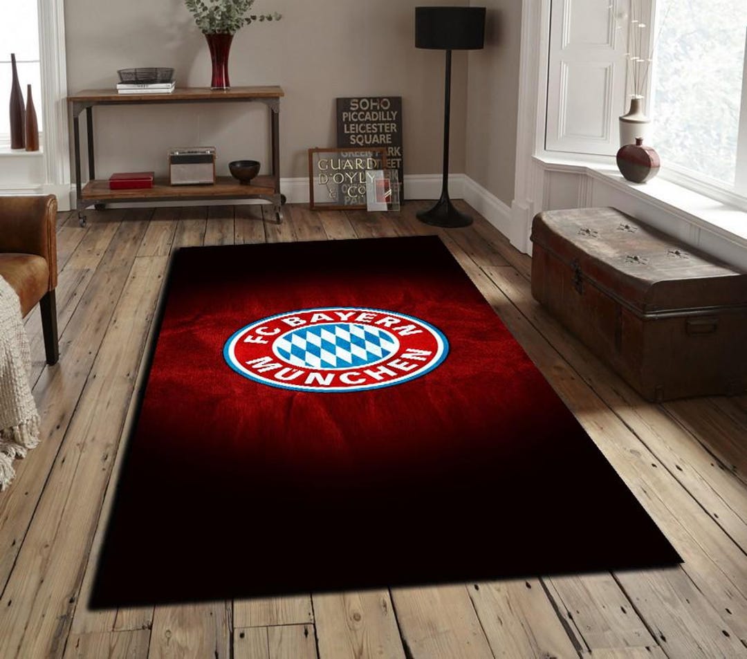 FC Bayern Munich Rug, Bayern Munich Rug, Football Rug, Bayern Munich ...