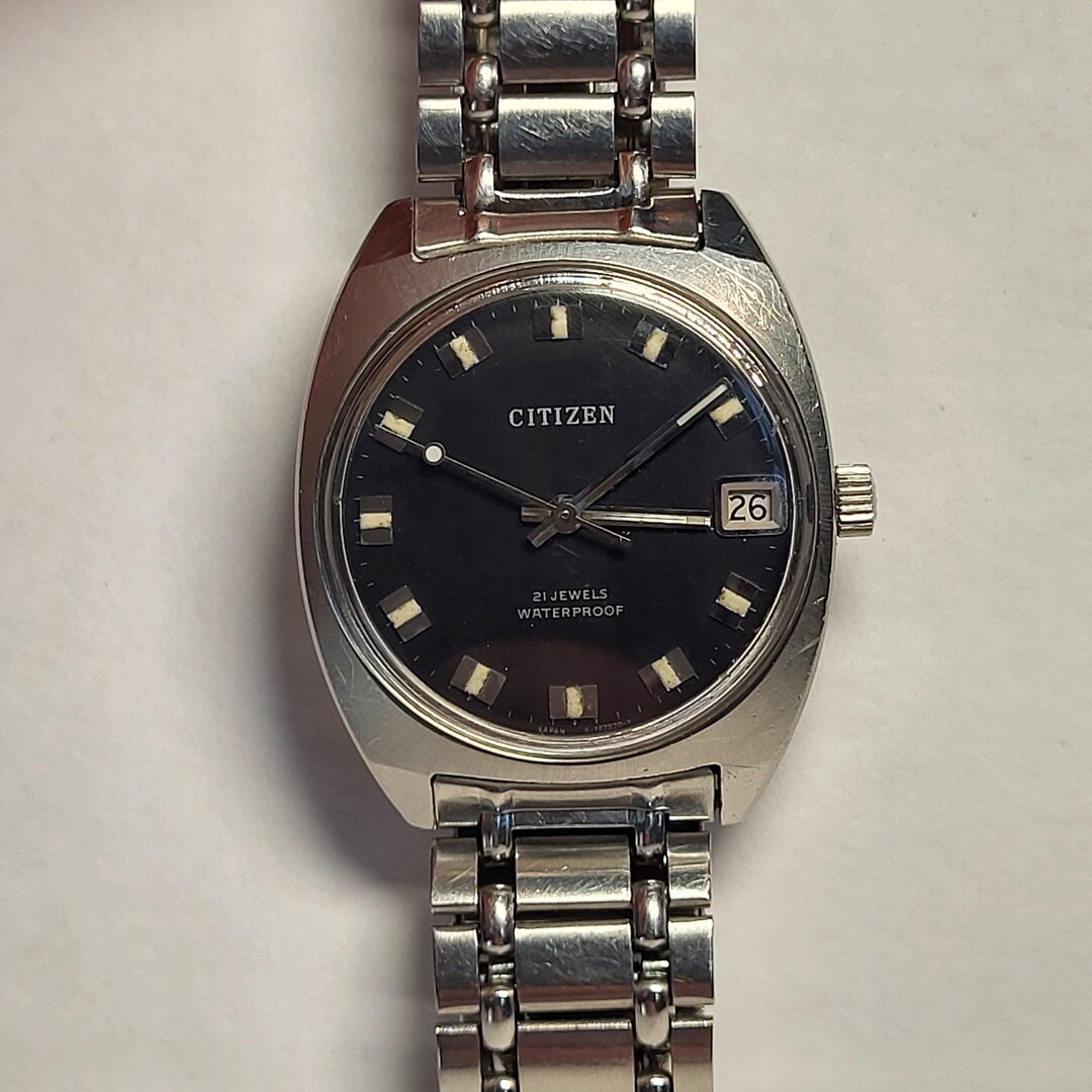 Watch CITIZEN Japan Mechanik Vintage - Etsy