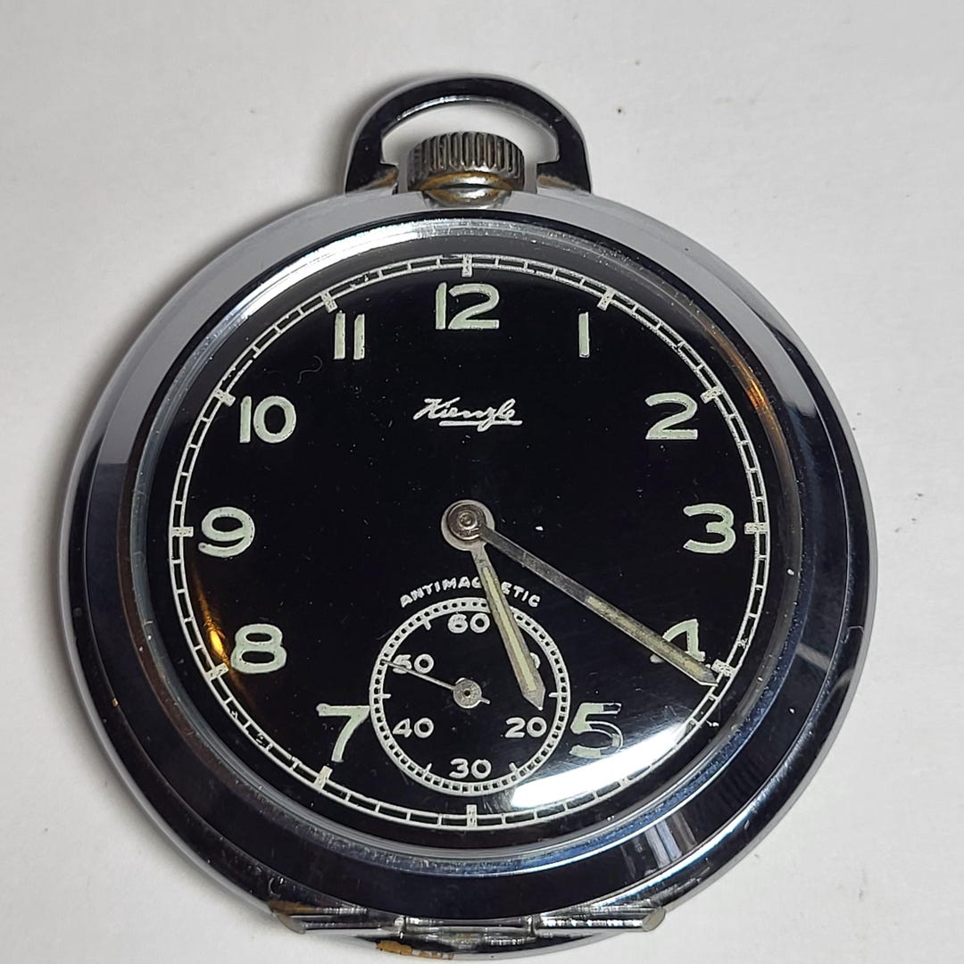 Pocket Watch KIENZLE Mechanik ANTIMAGNETIC Germany Original Vintage - Etsy