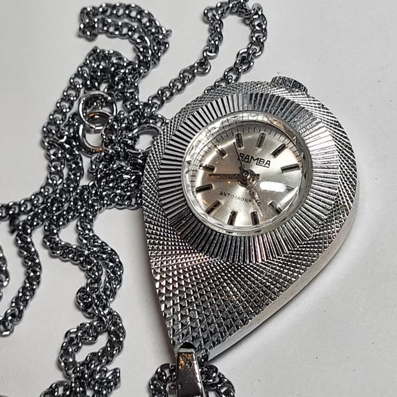 Pocket Watch/ Swiss Made/ watch RAMBA/ Damen Mechanik… - Gem