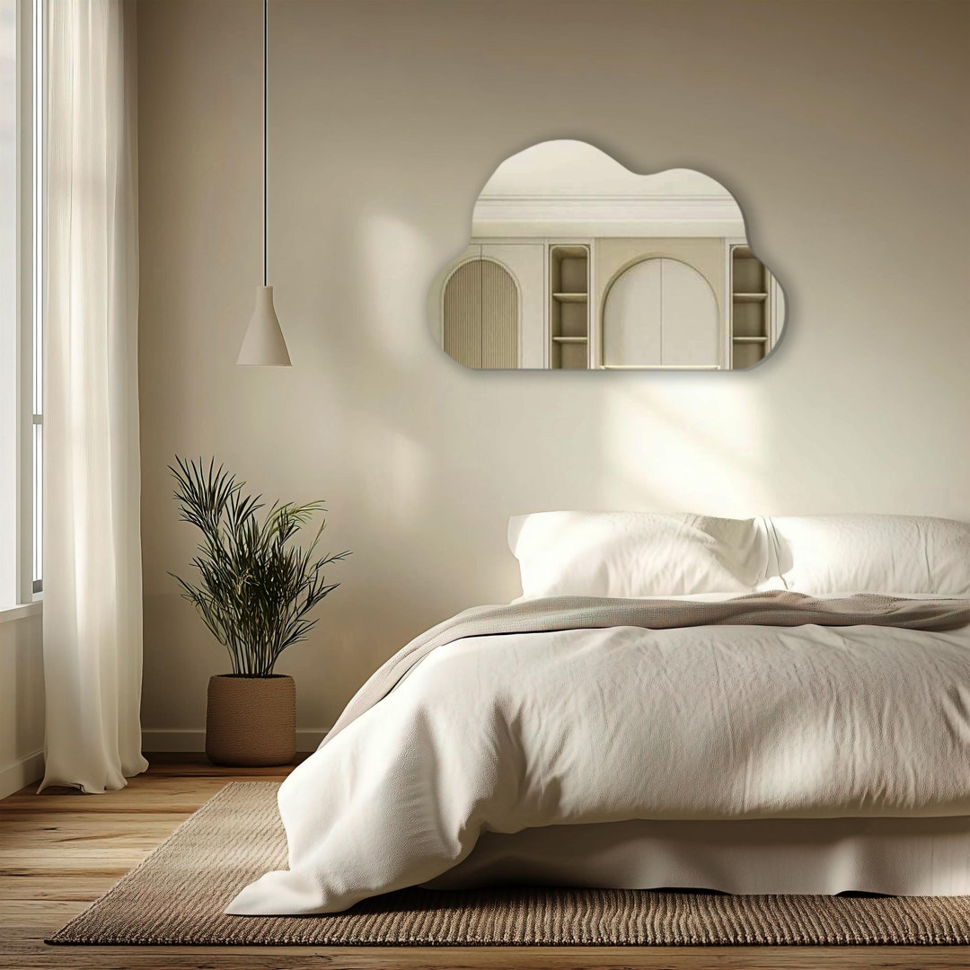 Cloud Shaped Mirror for Children's Room, Cloudy Mirror for Baby Room ...