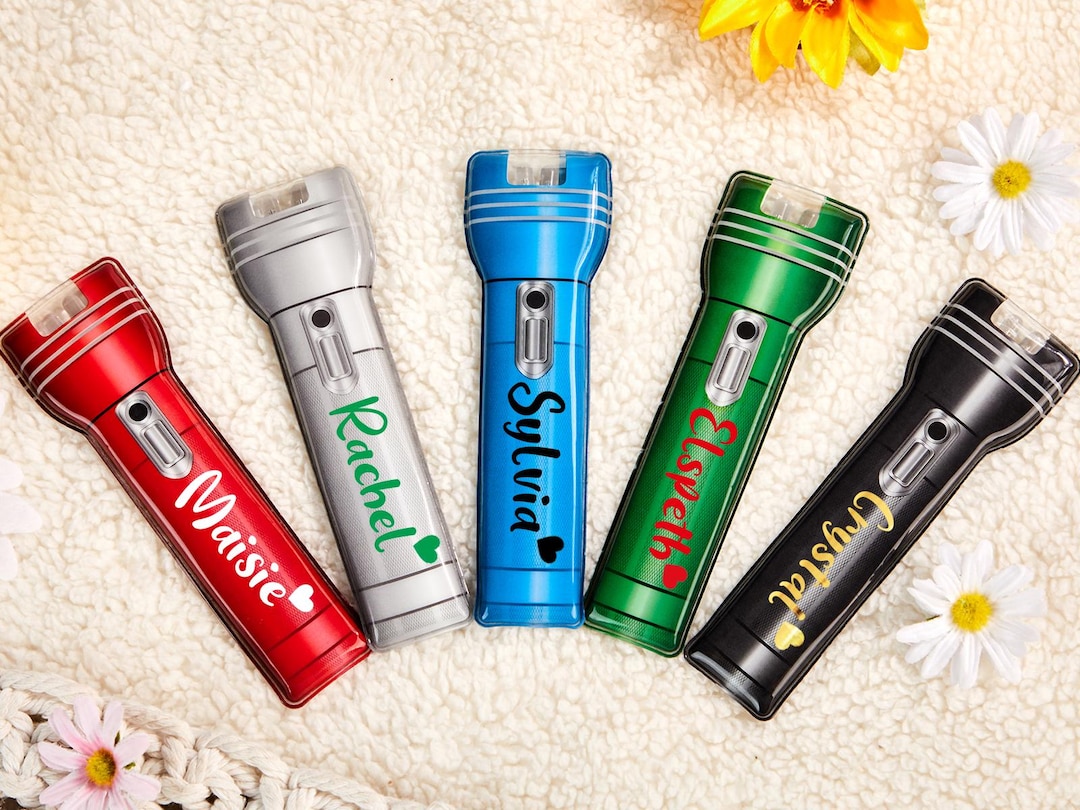 Personalized Flashlight,custom Flashlight,magnetic Flat Flashlight,easter Gifts for Kids, Kids ...