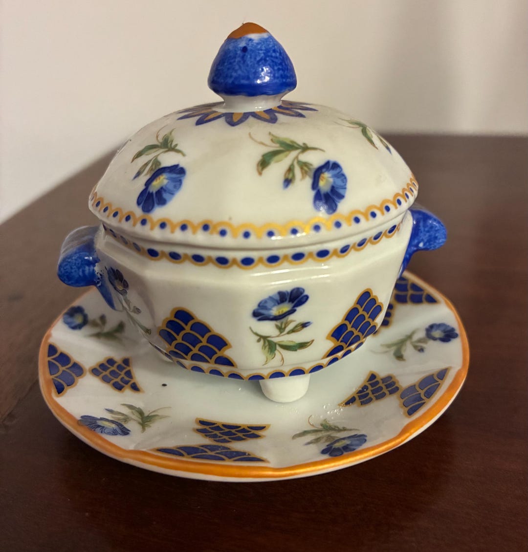 Mini Porcelain Soup Tureen - Etsy