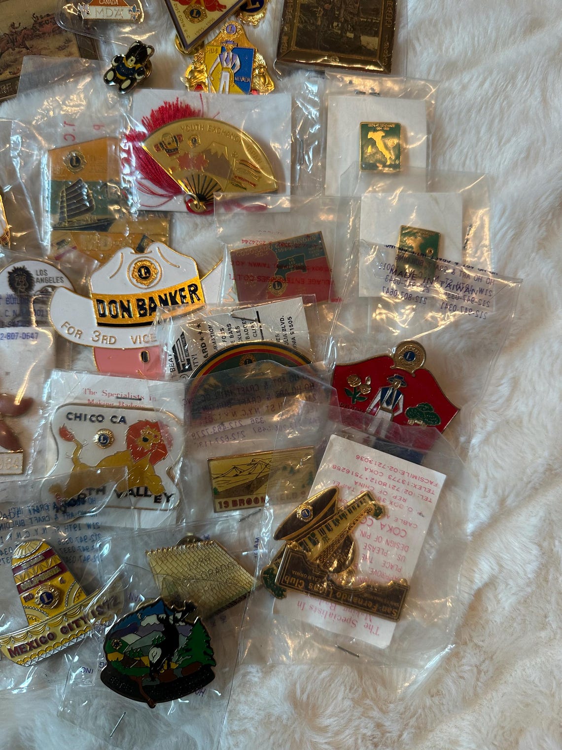 Lot of 80+ Vintage Lions Club Pins - Etsy