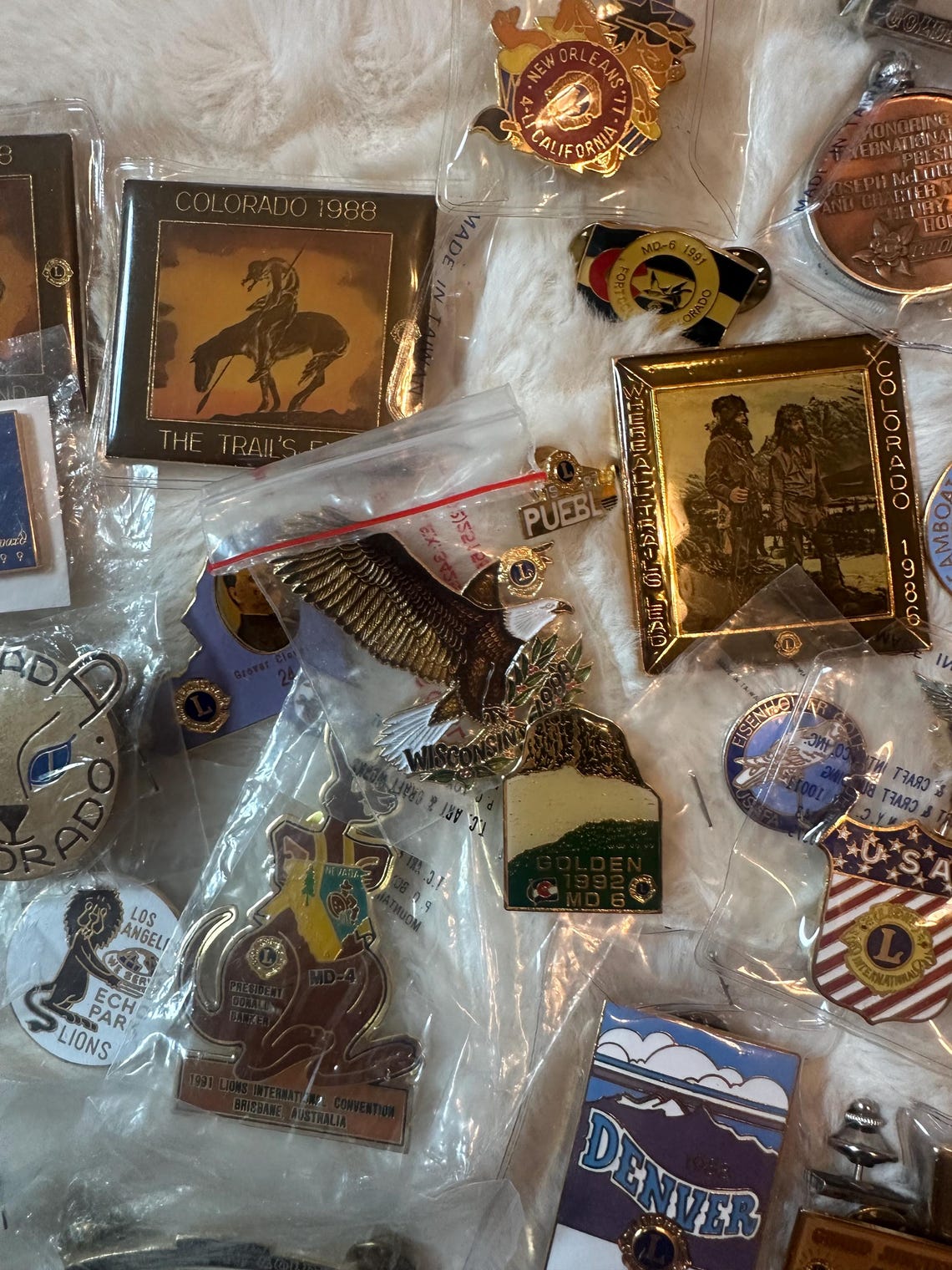 Lot of 80+ Vintage Lions Club Pins - Etsy