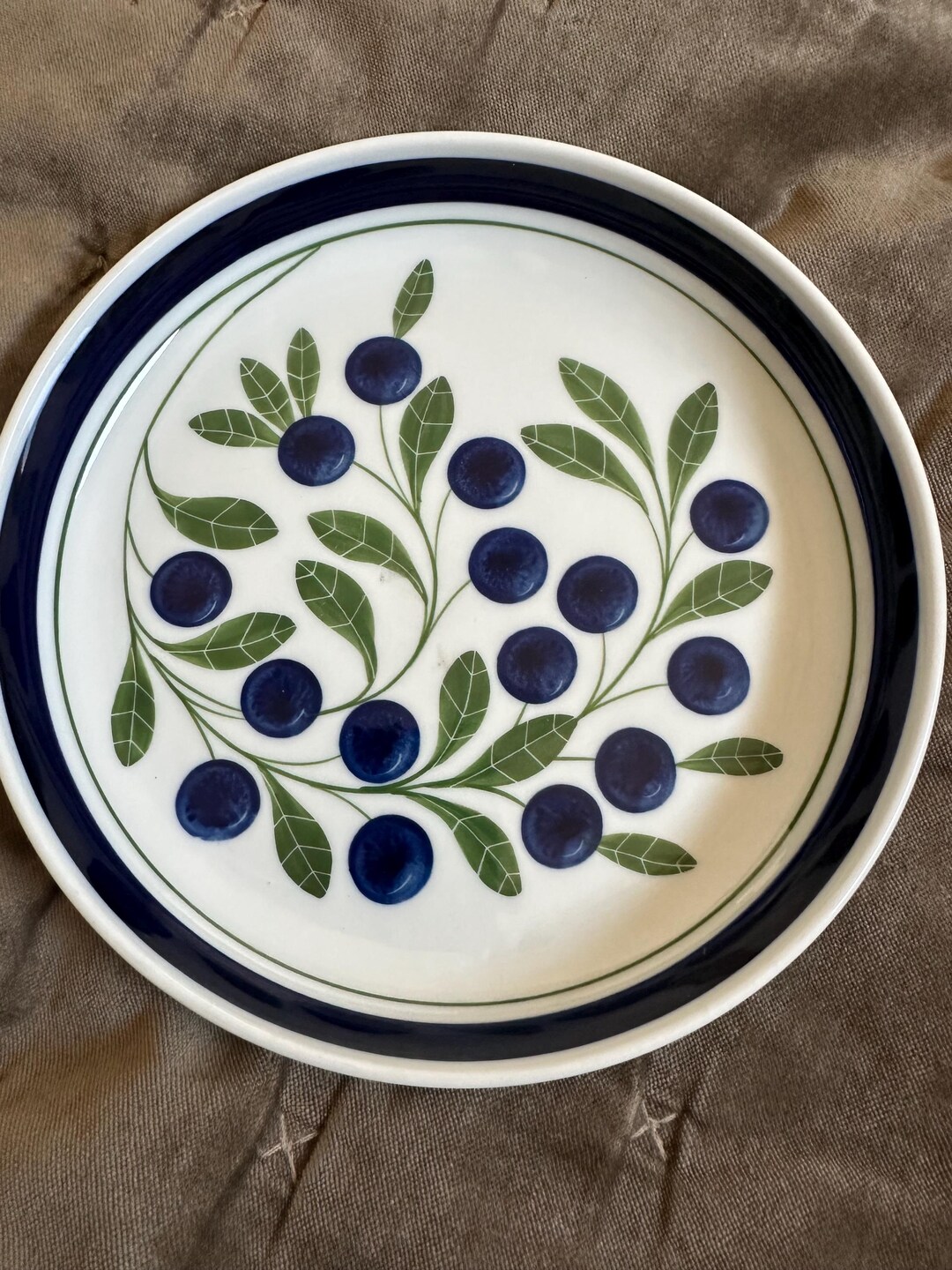 Vintage Dansk "berries" Plate - Etsy