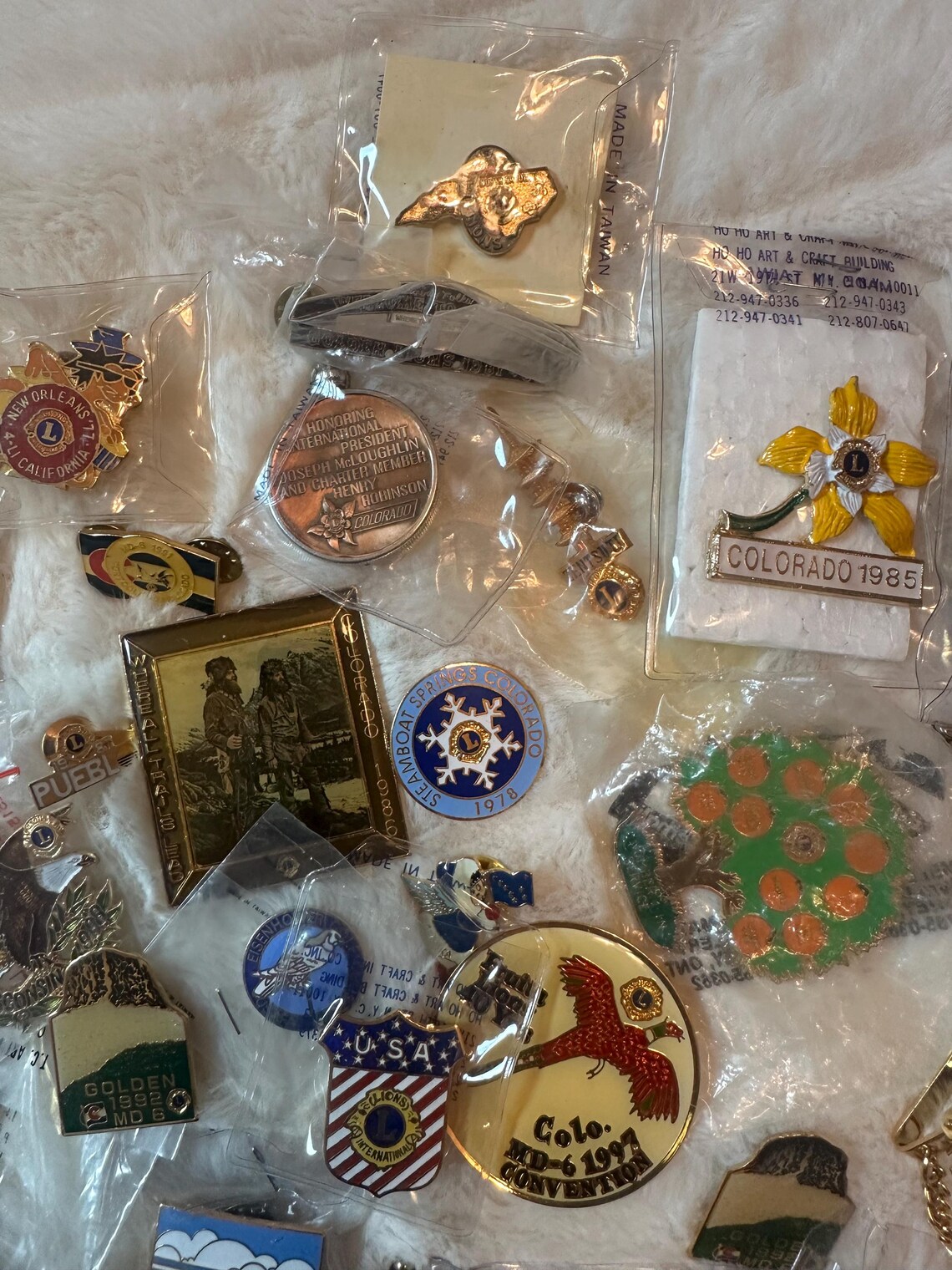 Lot of 80+ Vintage Lions Club Pins - Etsy