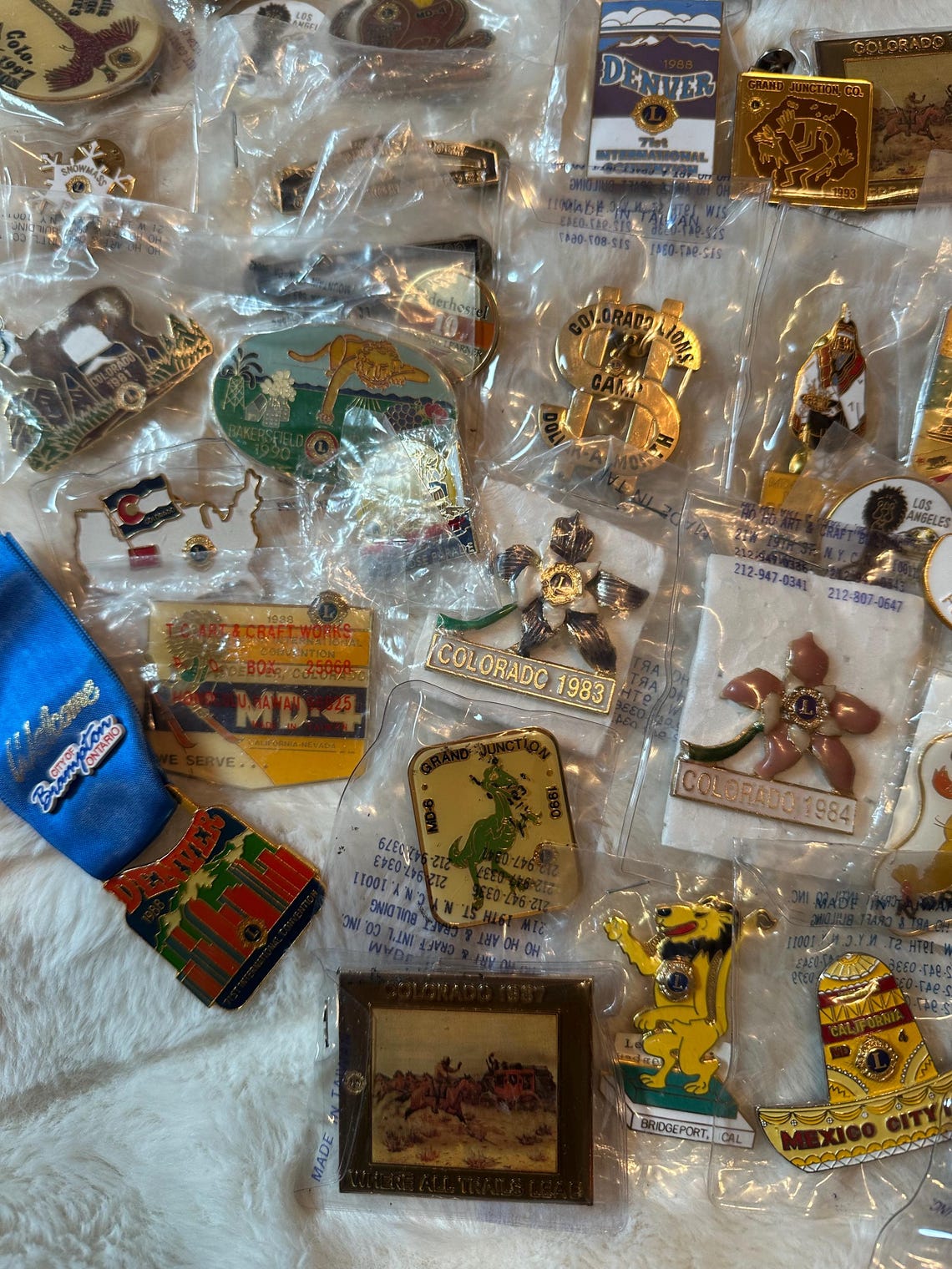 Lot of 80+ Vintage Lions Club Pins - Etsy
