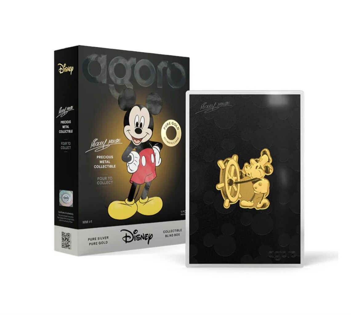 Disney - Mickey Mouse Blind Box 1/2oz Coin - Etsy