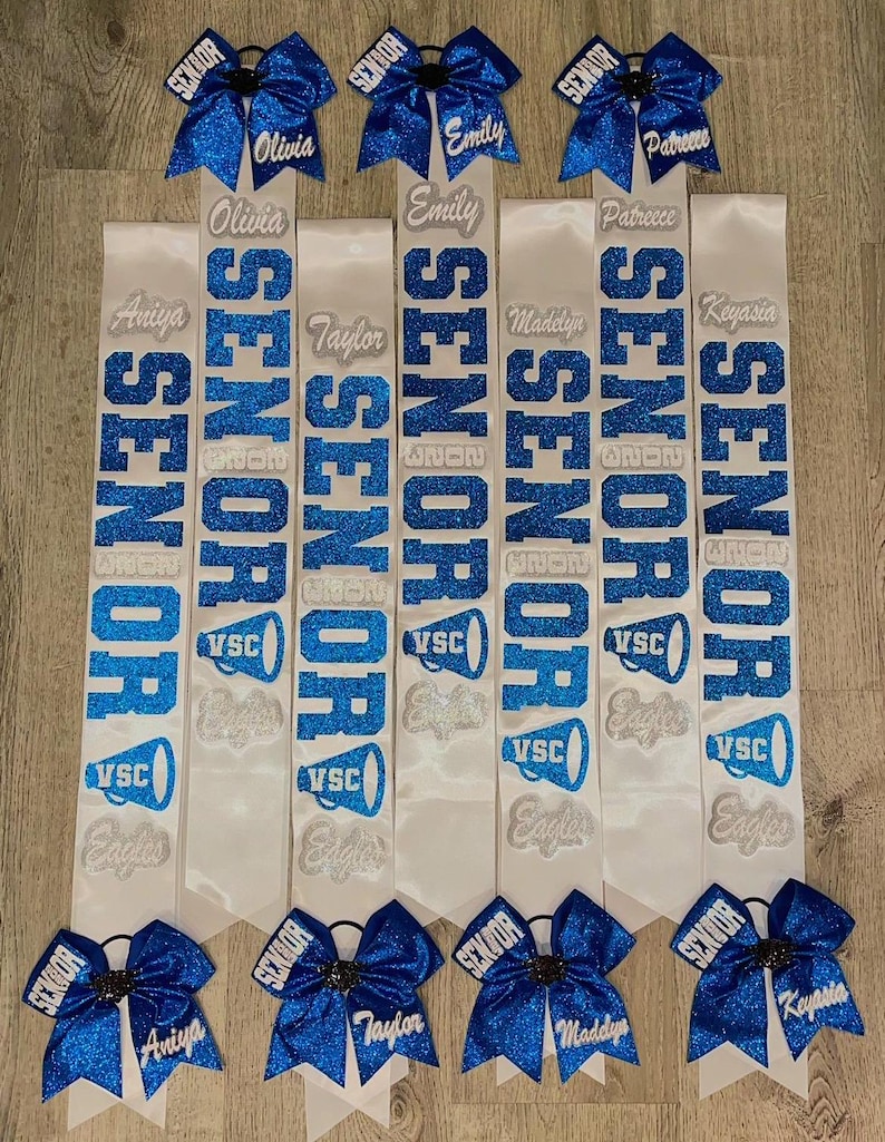 Senior Bow & Sash Package - Etsy