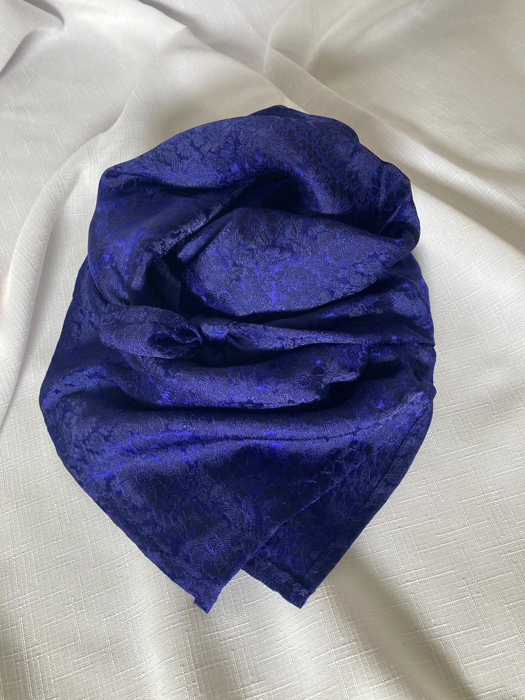 Medium Sized Cowboy Wild Rag - Cowgirl Western Scarf - Navy Blue ...