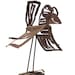 Mid Century Brutalist Sculpture~ Goofus Bird Metal Sculpture ~abstract ...