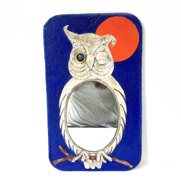 Owl Mirror - Etsy