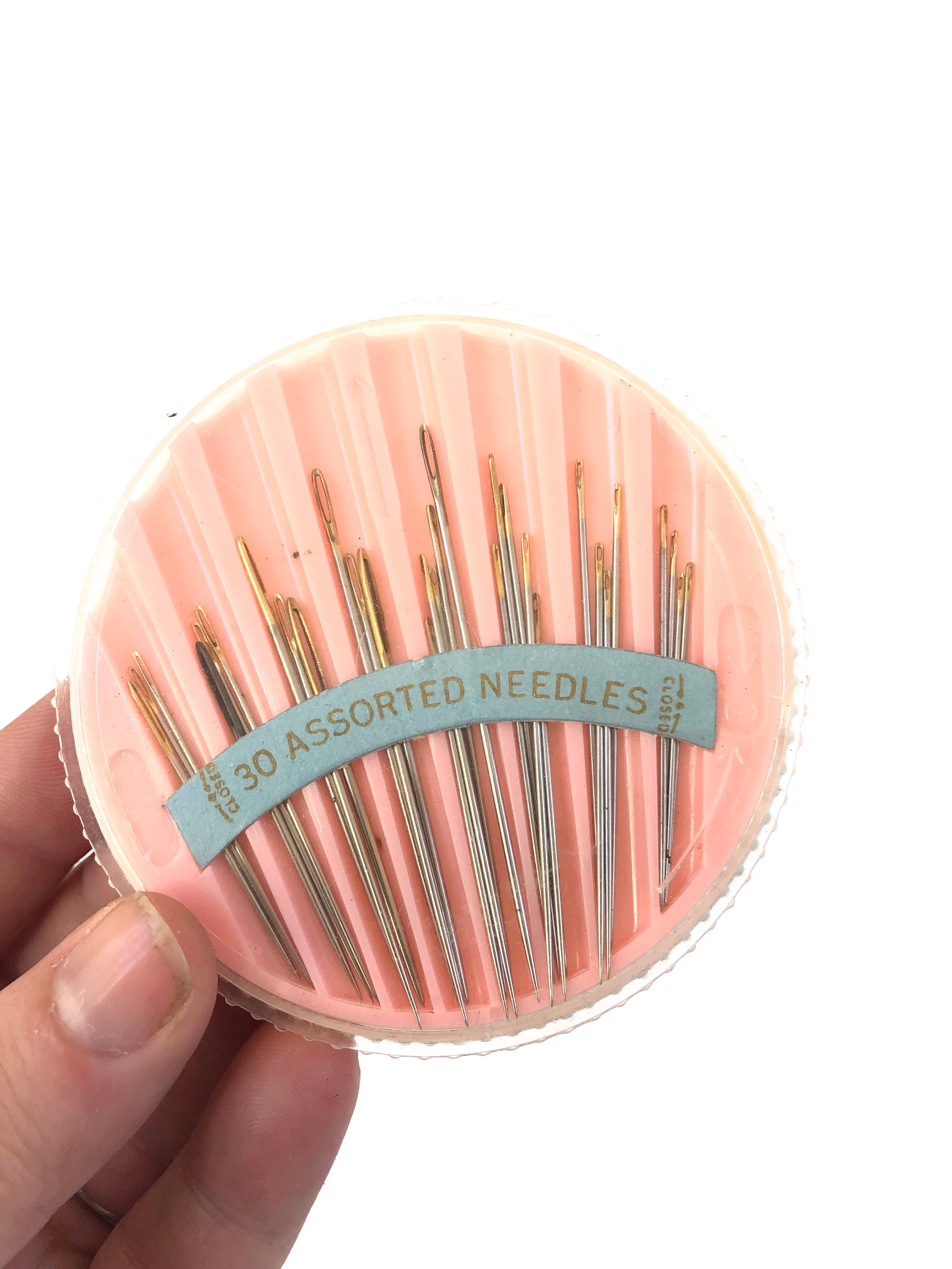 Vintage Bell Brand Sewing Needles Set - 30 NOS Needles in Dispenser - Etsy