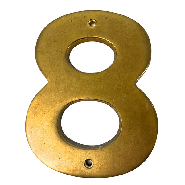 Mid Century Modern House Numbers - Etsy
