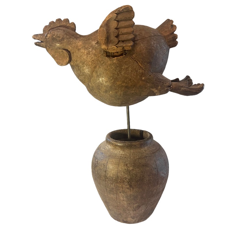 Paper Mache Chickens - Etsy