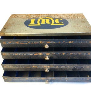 Vintage Industrial Metal Cabinet~ IRC Products 4 Drawer Cabinet ...