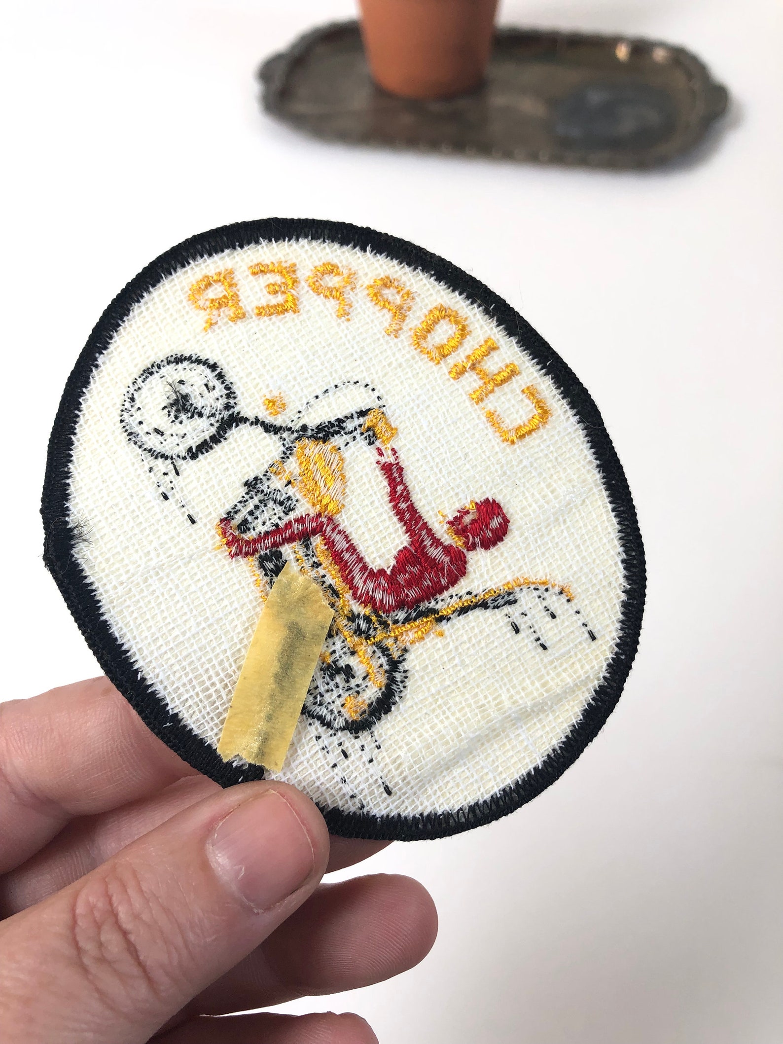 Vintage Chopper Motorcycle Patch 1970's Sew on Patch | Etsy