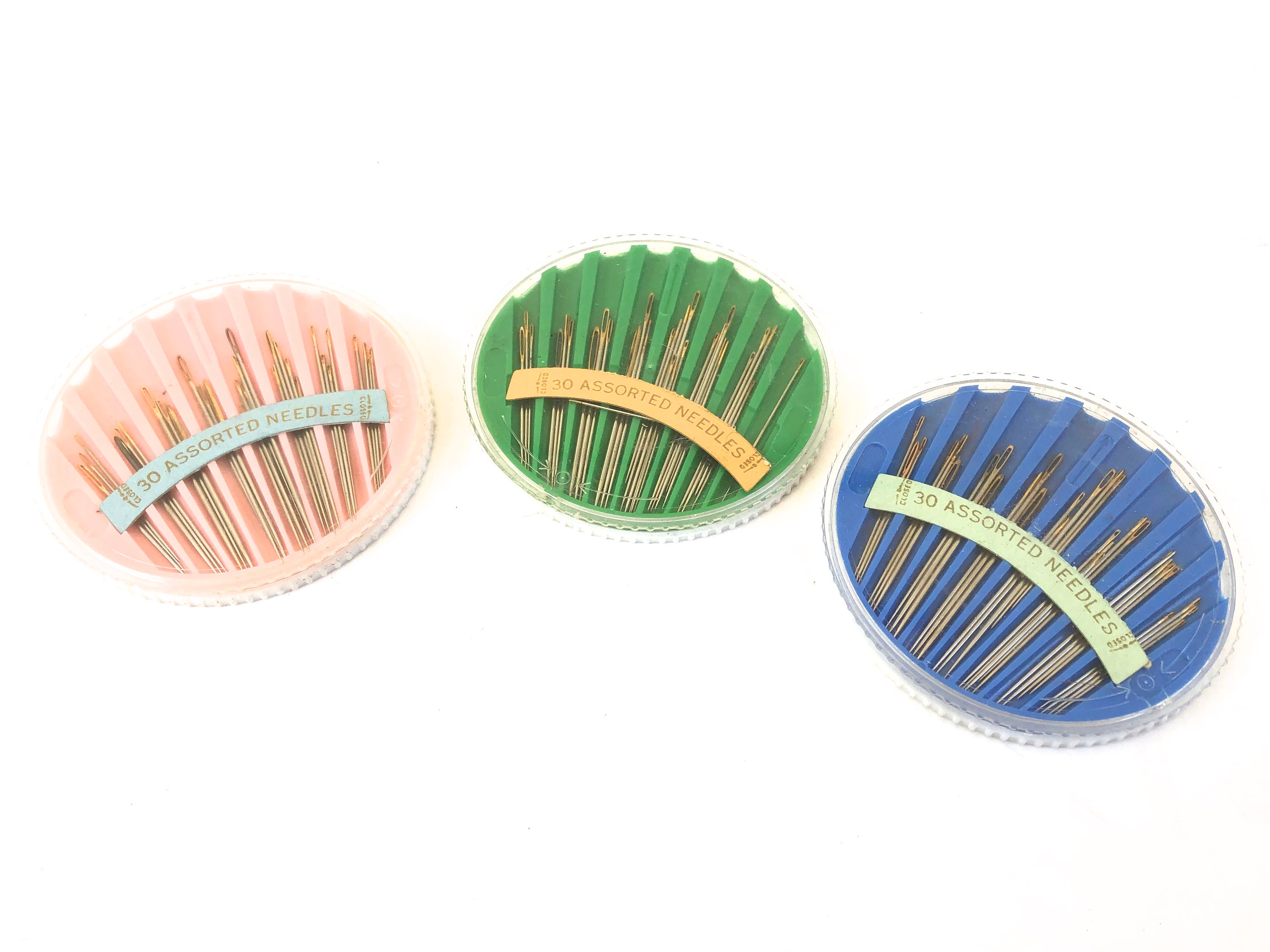 Vintage Sewing Needle Set Sewing Collectible 30 Needles in | Etsy