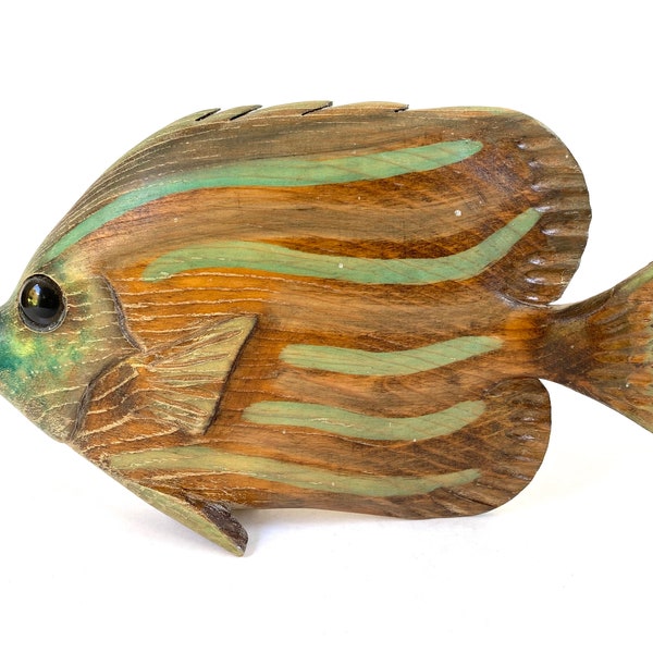 Wood Angel Fish - Etsy