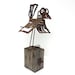 Mid Century Brutalist Sculpture~ Goofus Bird Metal Sculpture ~abstract ...