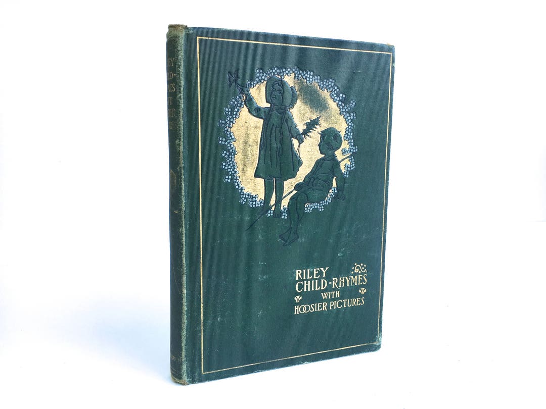 Riley Child-rhymes- Vintage Childrens Book~ Rhyme Book - Vintage Forest ...
