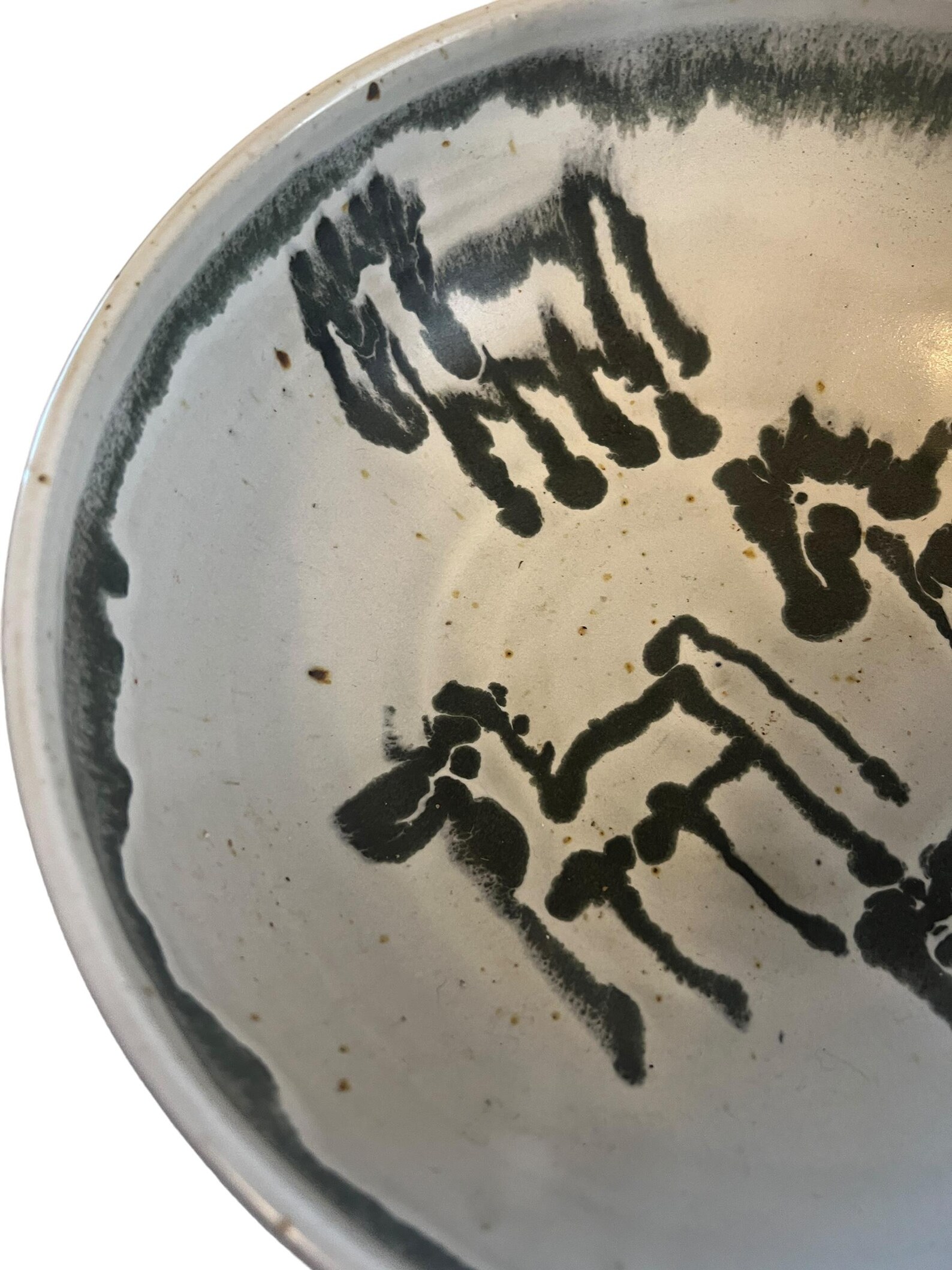 Mid Century William Creitz Pottery Bowl, Abstract Horse Design - Etsy