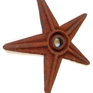 Antique Cast Iron Star Architectural Salvage Old Iron Masonry Star ...
