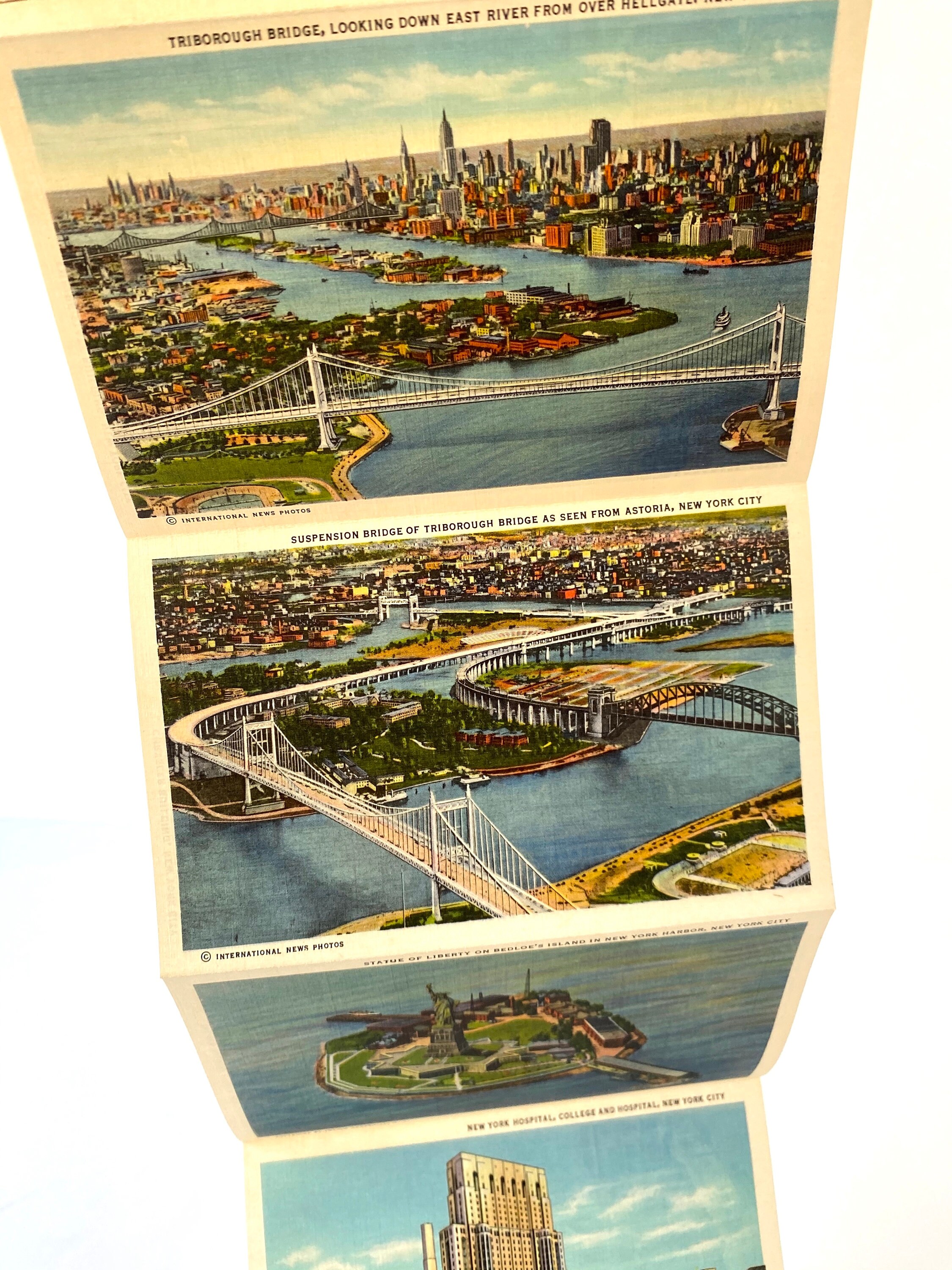 Vintage New York NY Postcard View book Souvenir of New York | Etsy