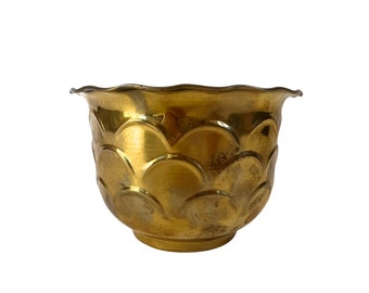 Small Brass Planter | Etsy