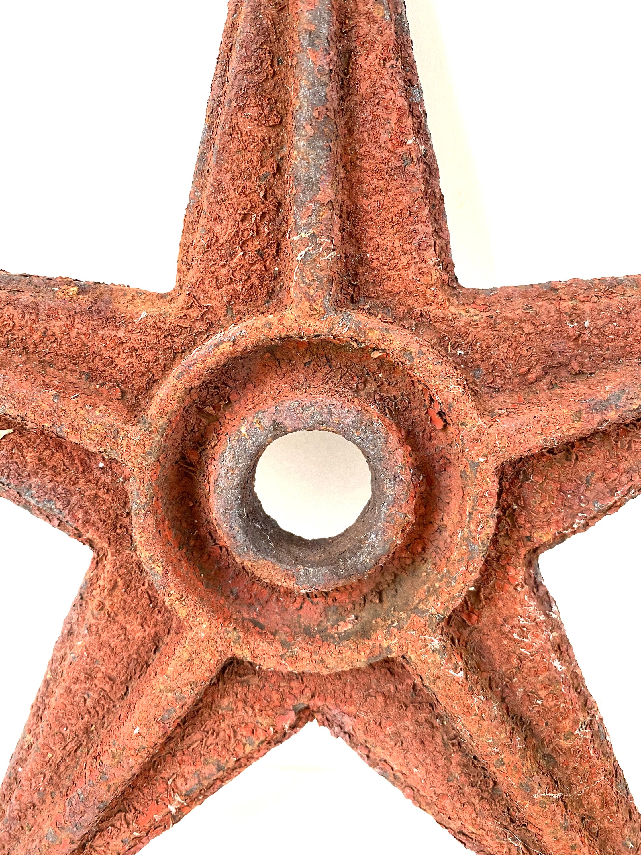 Antique Cast Iron Star Architectural Salvage Old Iron | Etsy
