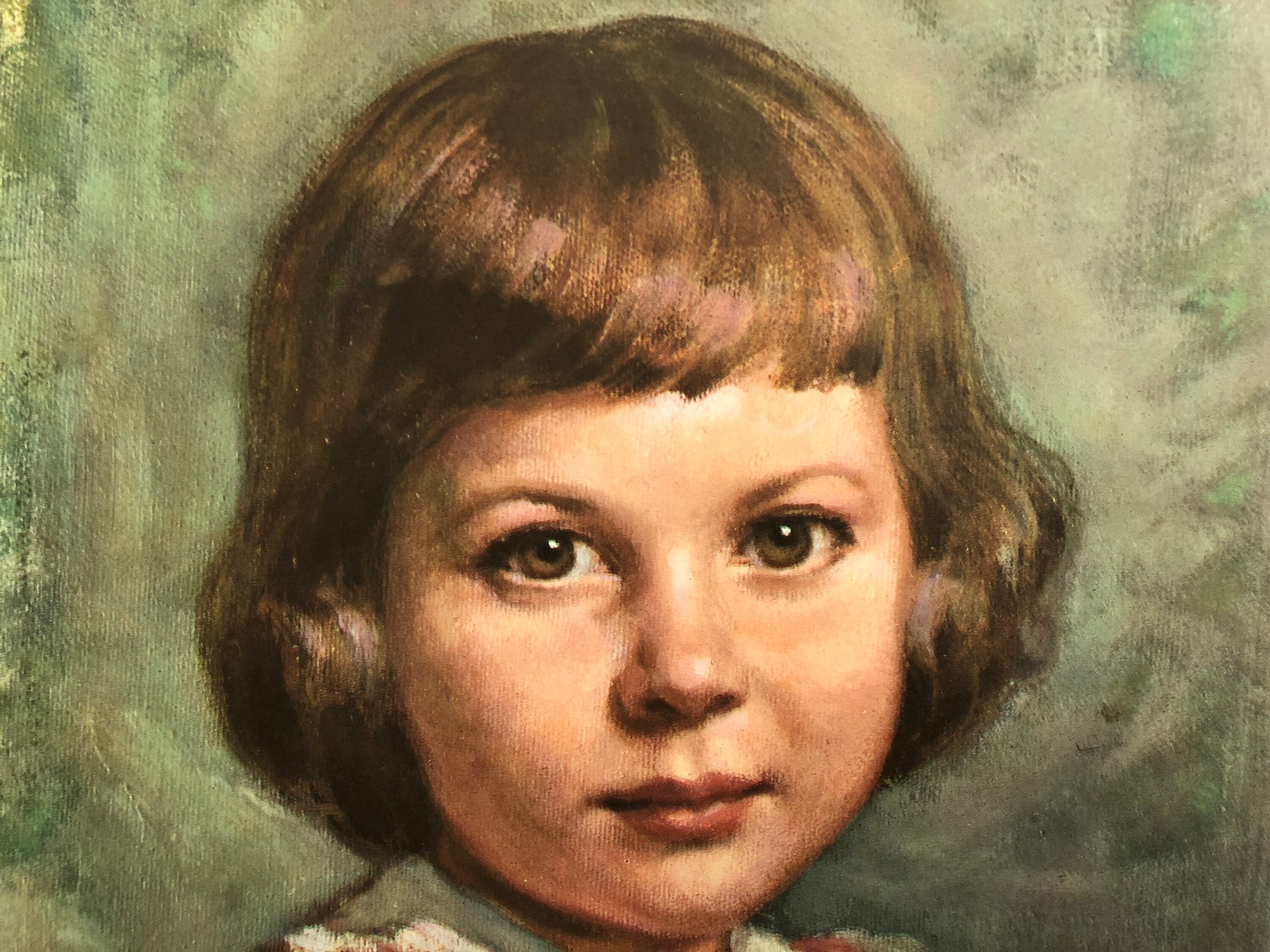 Vintage Child Portrait Print Vintage Book Illustration Book | Etsy