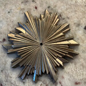 Rare Mid Century Sunburst Drawer Pull Hollywood Regency Faceplate ...