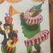 Vintage Framed Circus Monkey Print ~ Original Childs Book Plate ...