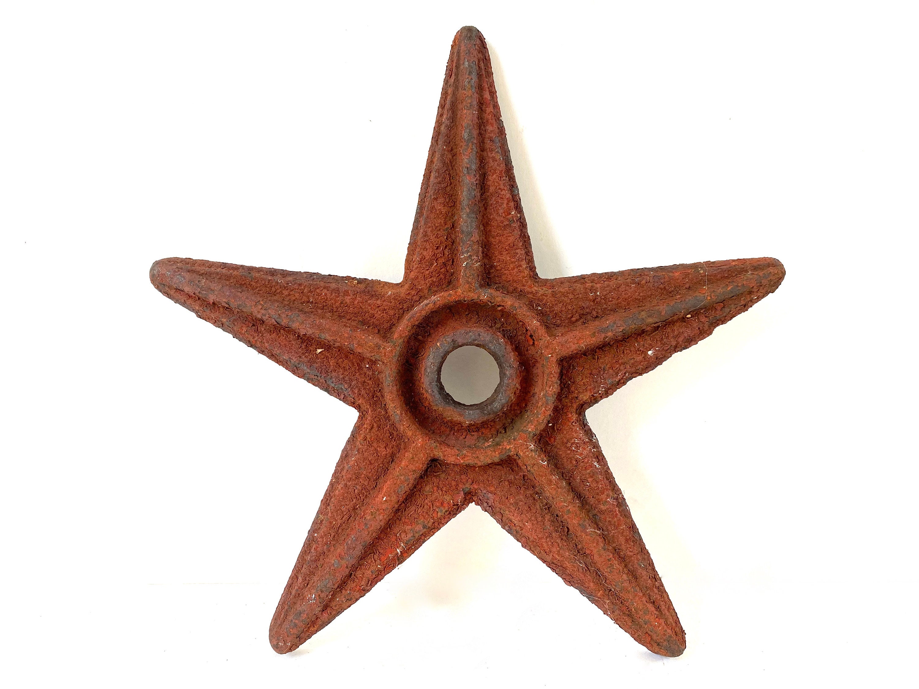 Antique Cast Iron Star Architectural Salvage Old Iron | Etsy