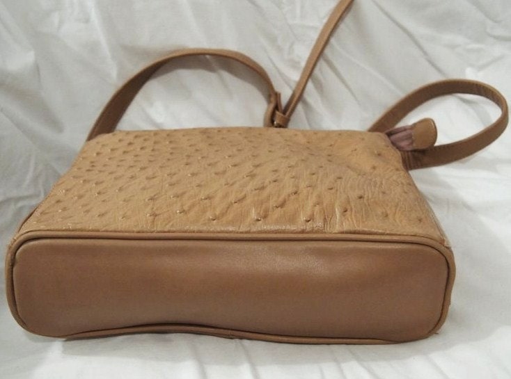 GIANI Bernini Genuine Leather Bag Handbag Tan Color With Lots - Etsy