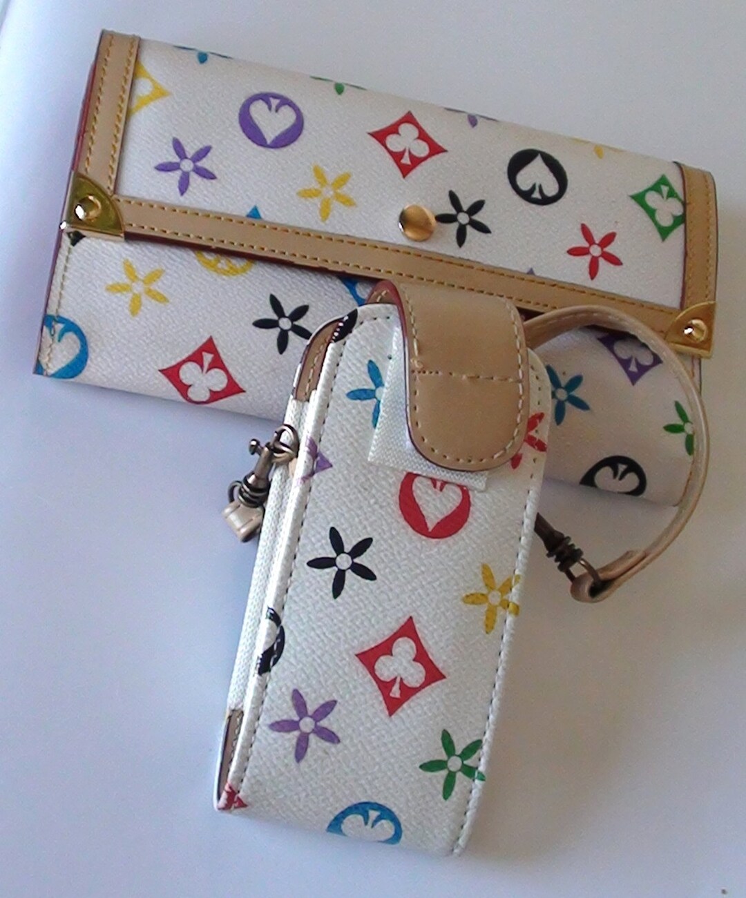 Vintage Wallet VINYL Deck of Cards Excellent Condition With Glasses ...
