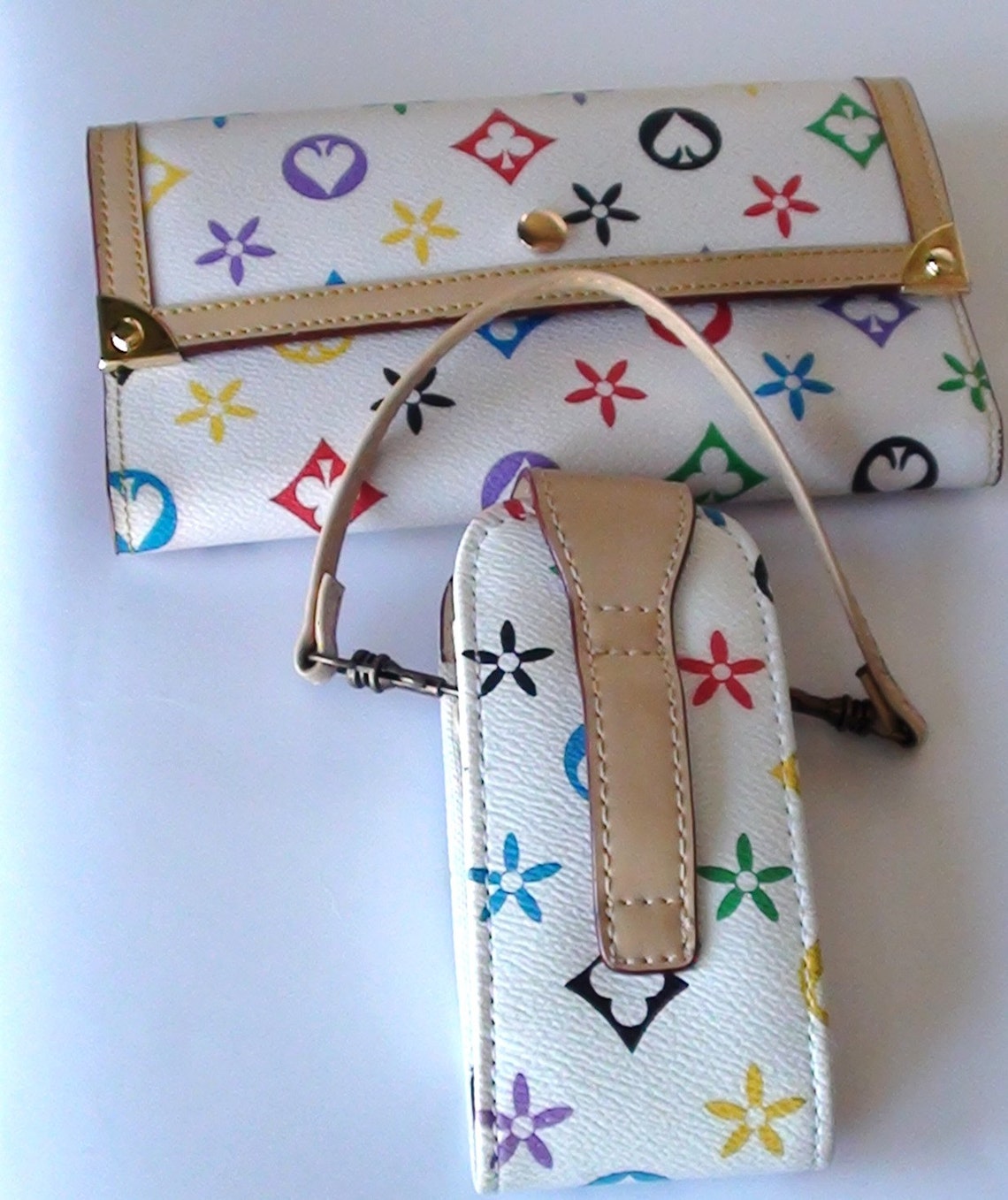 Vintage Wallet VINYL Deck of Cards Excellent Condition With Glasses ...