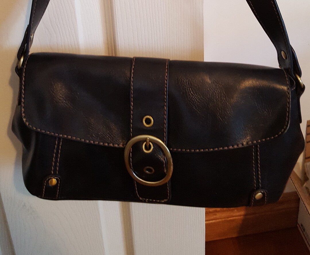 RELIC Handbag Designed by Fossil in Wonderfully Black Leather Practical ...