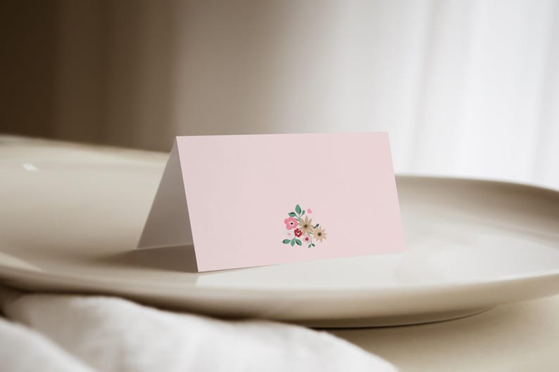 Sweetheart Table Cards Template | Editable Food & Dessert Labels | Baby ...