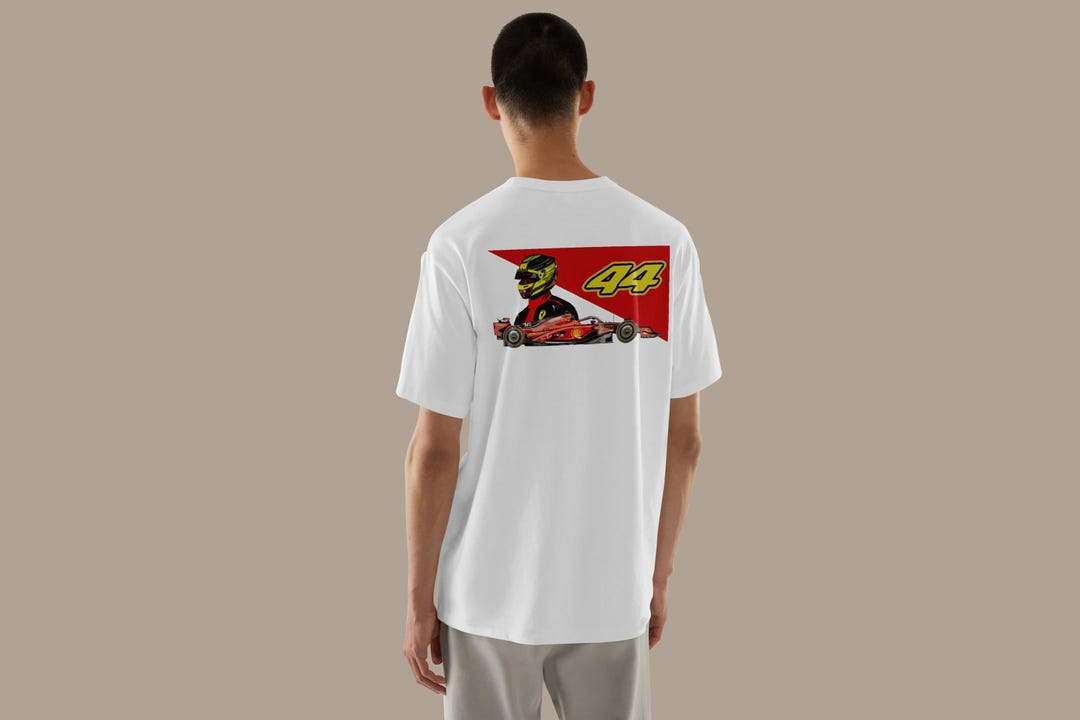 Lewis Hamilton F1 Ferrari T Shirt Formula 1 Apparel - Etsy