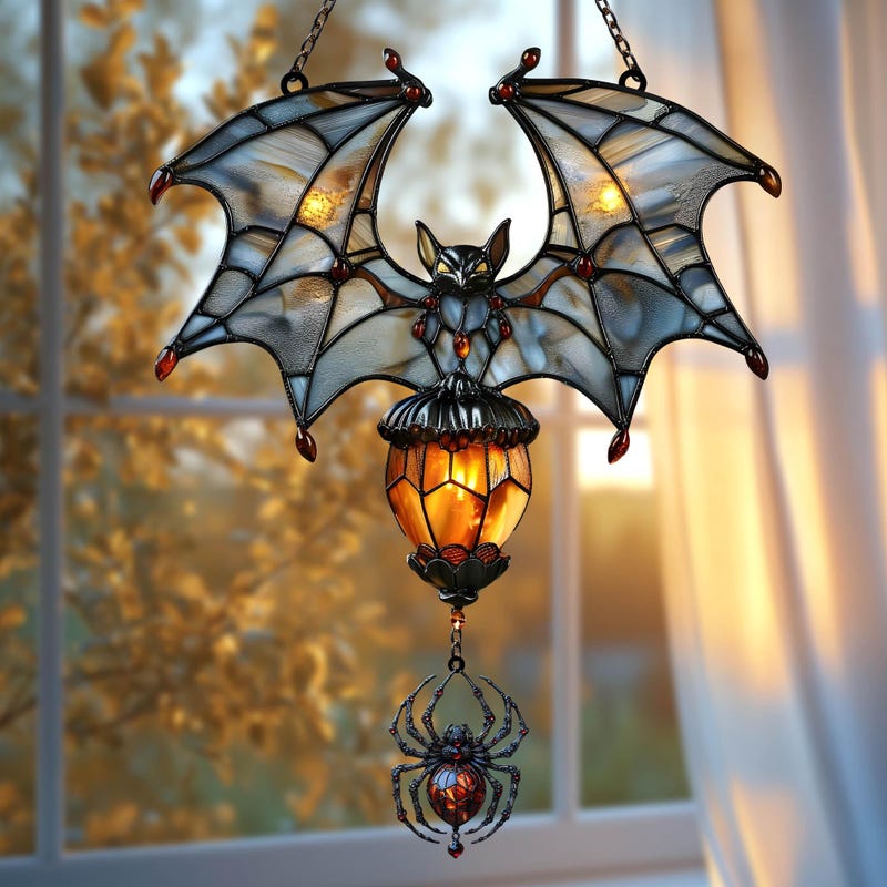 Bat Lamp - Etsy