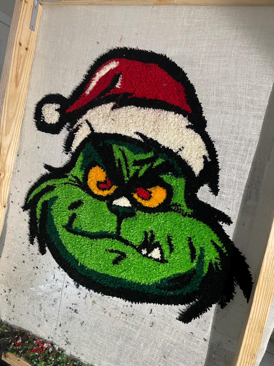 Custom the Grinch Rug - Etsy